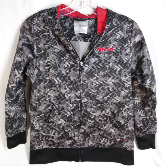 And1 | Jackets & Coats | And Boys Full Zip Up Hoodie Jacket Gray | Poshmark